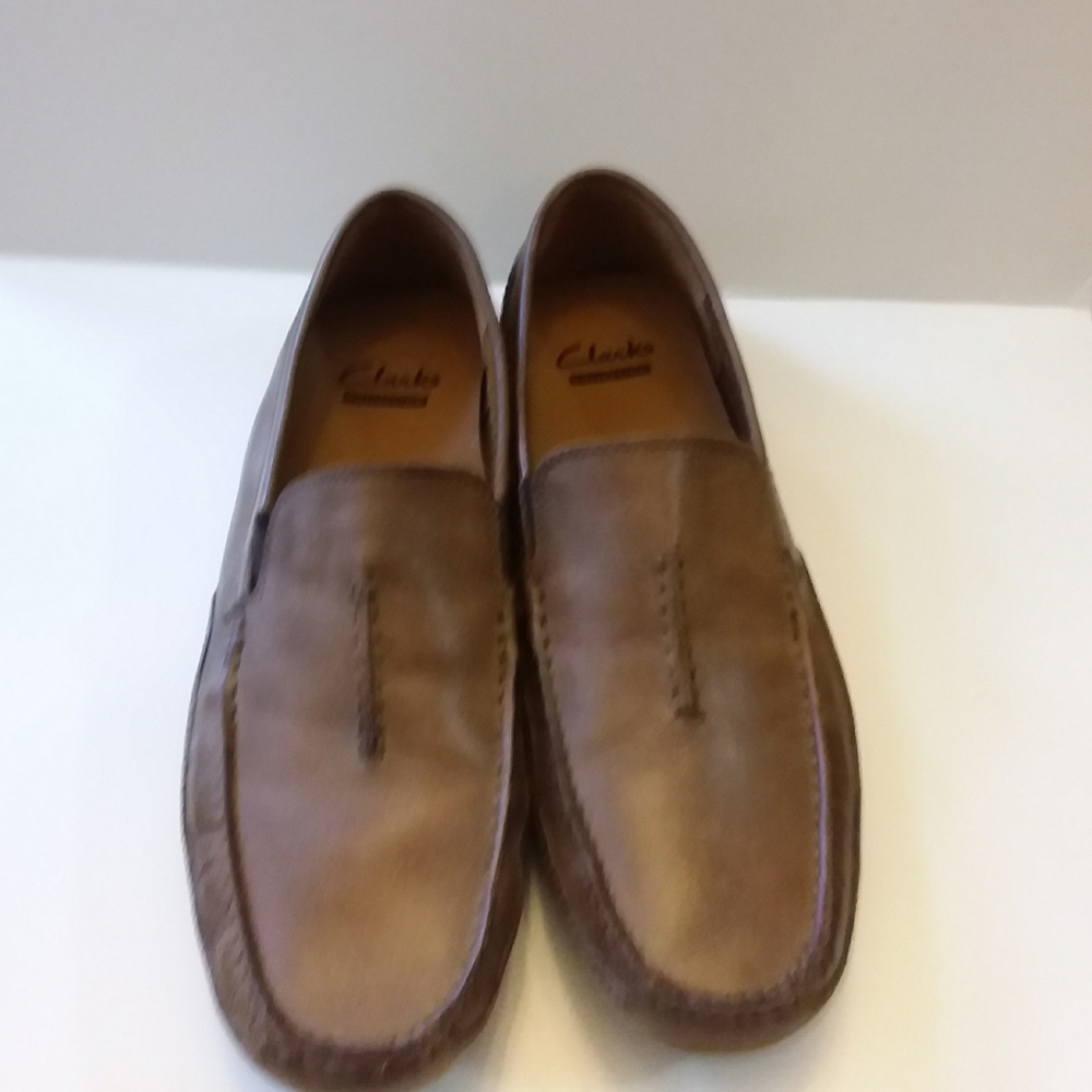 Clarks Men's Driving Loafers Sz 8.5 - Gem